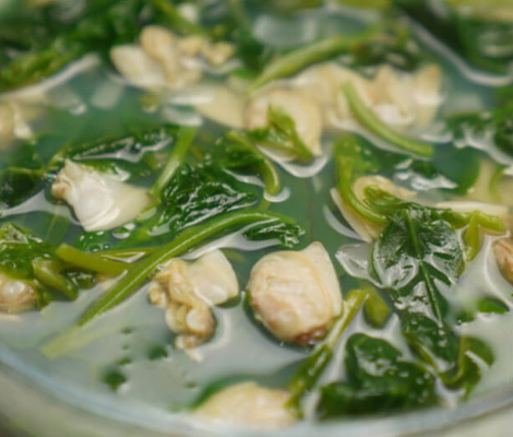 5 cách nấu canh ngao mồng tơi ngon ngọt thanh mát