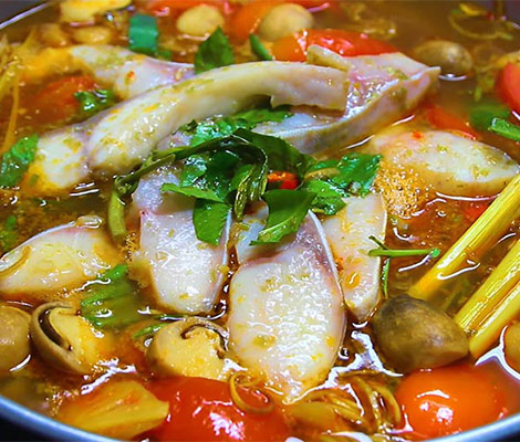 4 cách nấu lẩu cá bớp chua cay ngon nhất